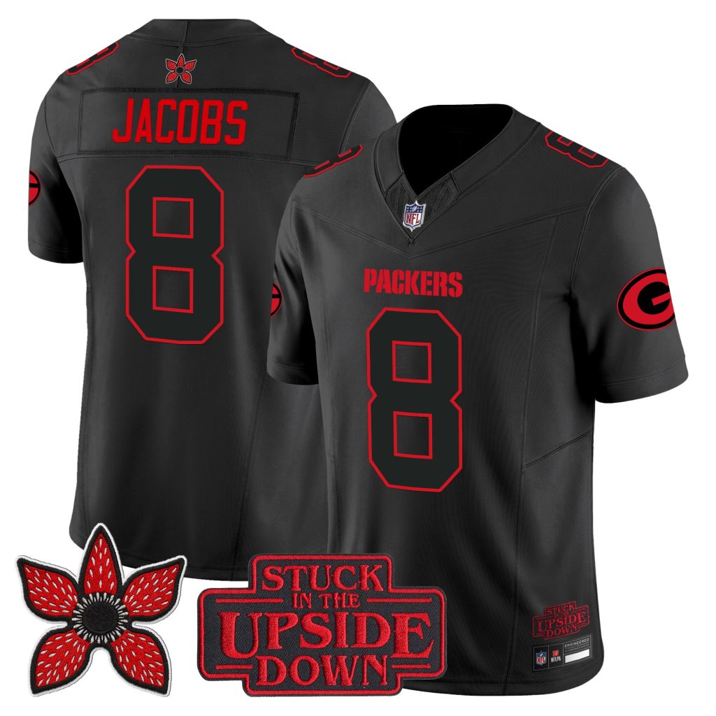 Green Bay Packers ‘Stranger Things Edition’ Vapor Limited Jersey – All ...